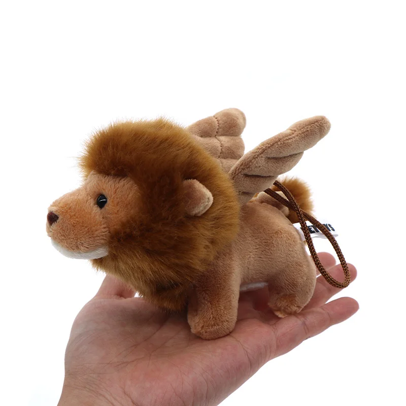 Cute Flying Lion Plush Toys Soft Lion With Wings Stuffed Animals Small ...