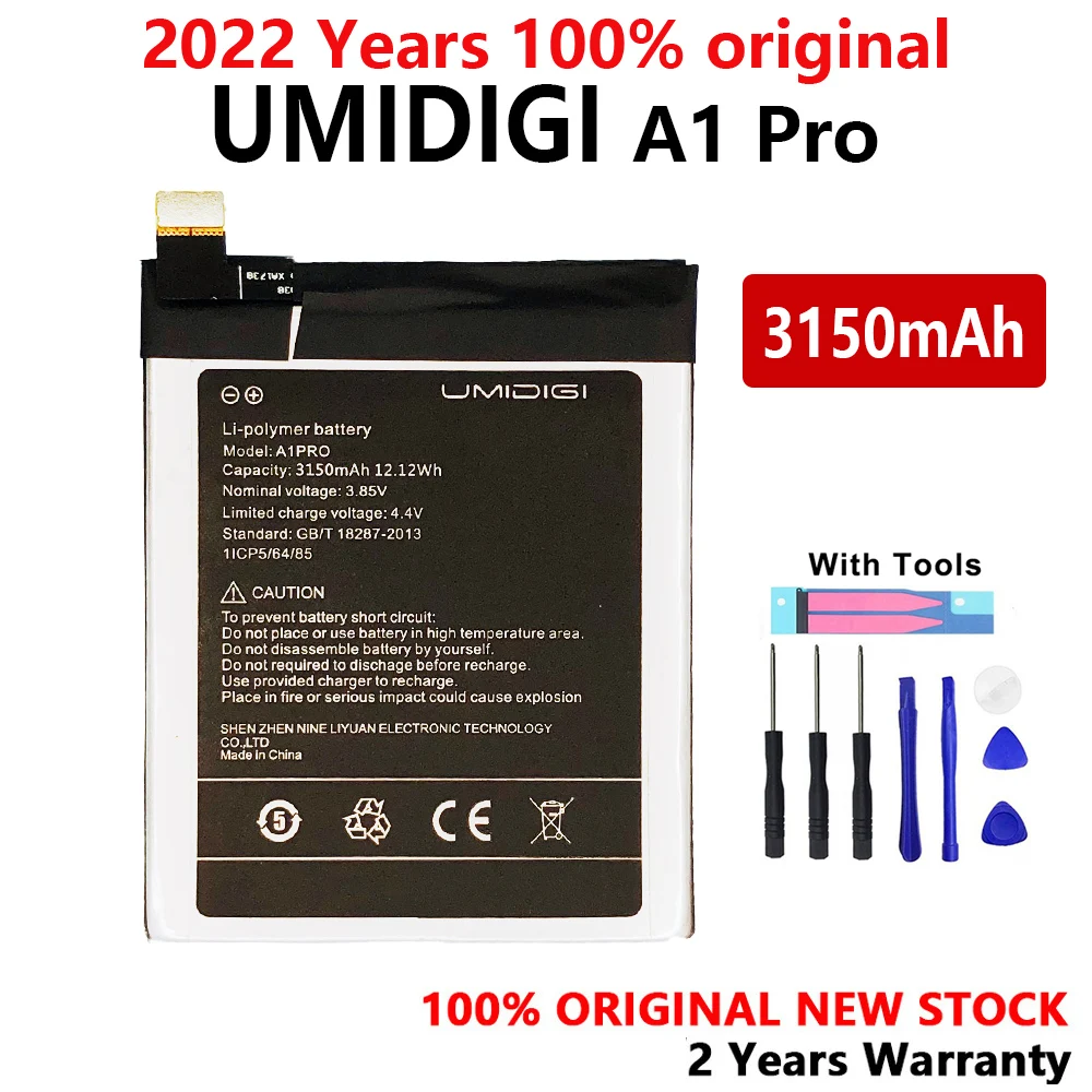 New-100-Original-3150mAh-Phone-Battery-For-UMIDIGI-A1-PRO-Backup-Phone ...