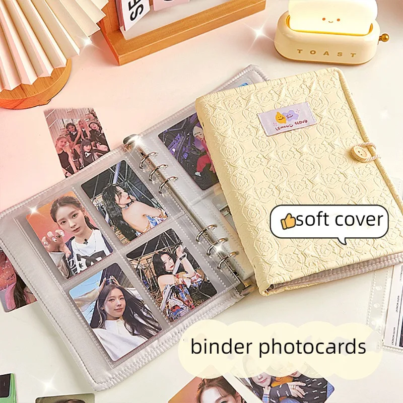 A5-Kawaii-Soft-Binder-Idol-Kpop-Album-Photocards-Collect-Book-Loose ...