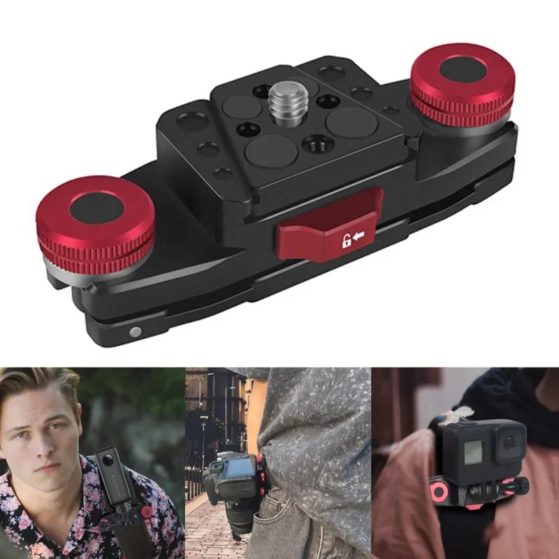 New-Camera-Waist-Belt-Clip-Quick-Release-V-Plate-Mount-Anti-shake-Fast ...