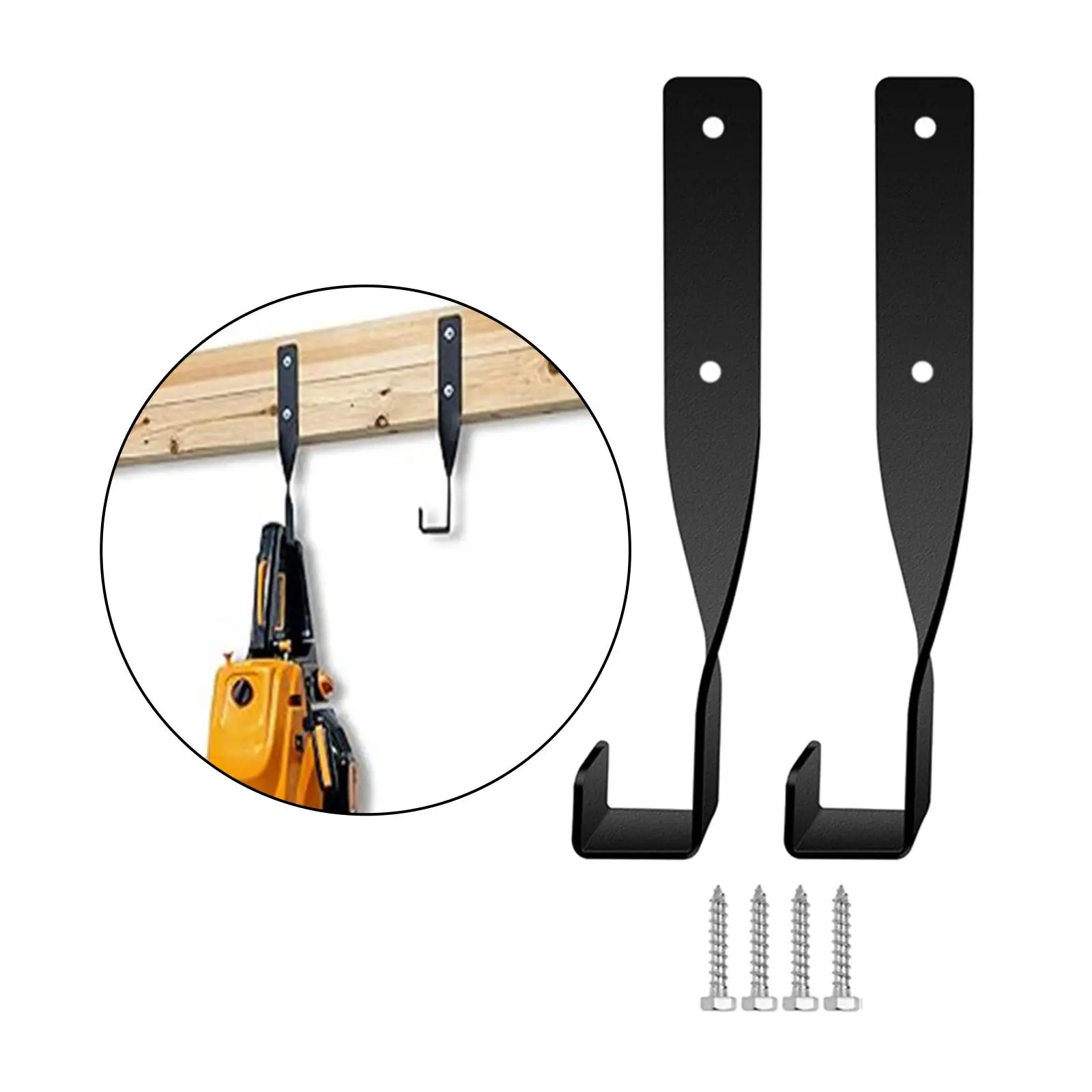 2x-Chainsaw-Hooks-Hanging-Organization-Backpack-Blower-Rack-Storage ...