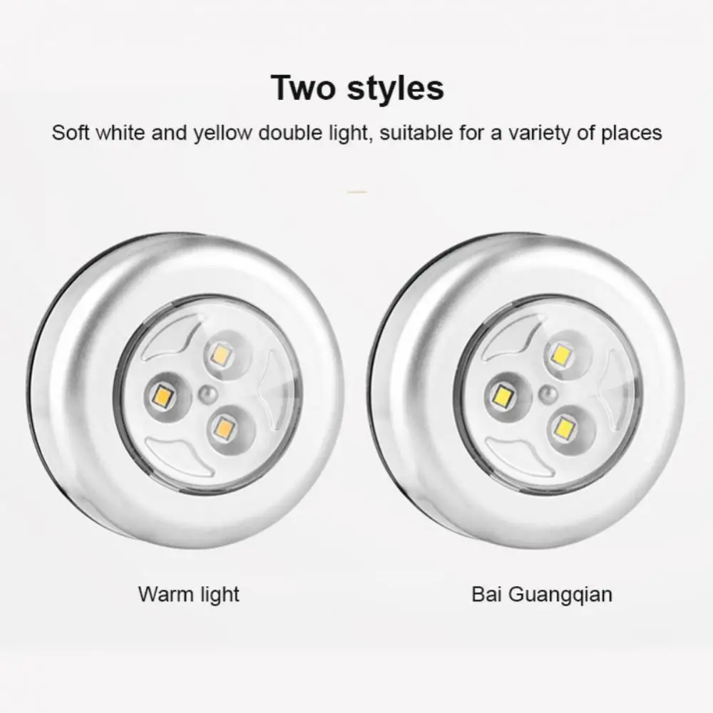 Led Clapping Lamp Stick Pat Lamp Eye Protection Double-sided Adhesive ...