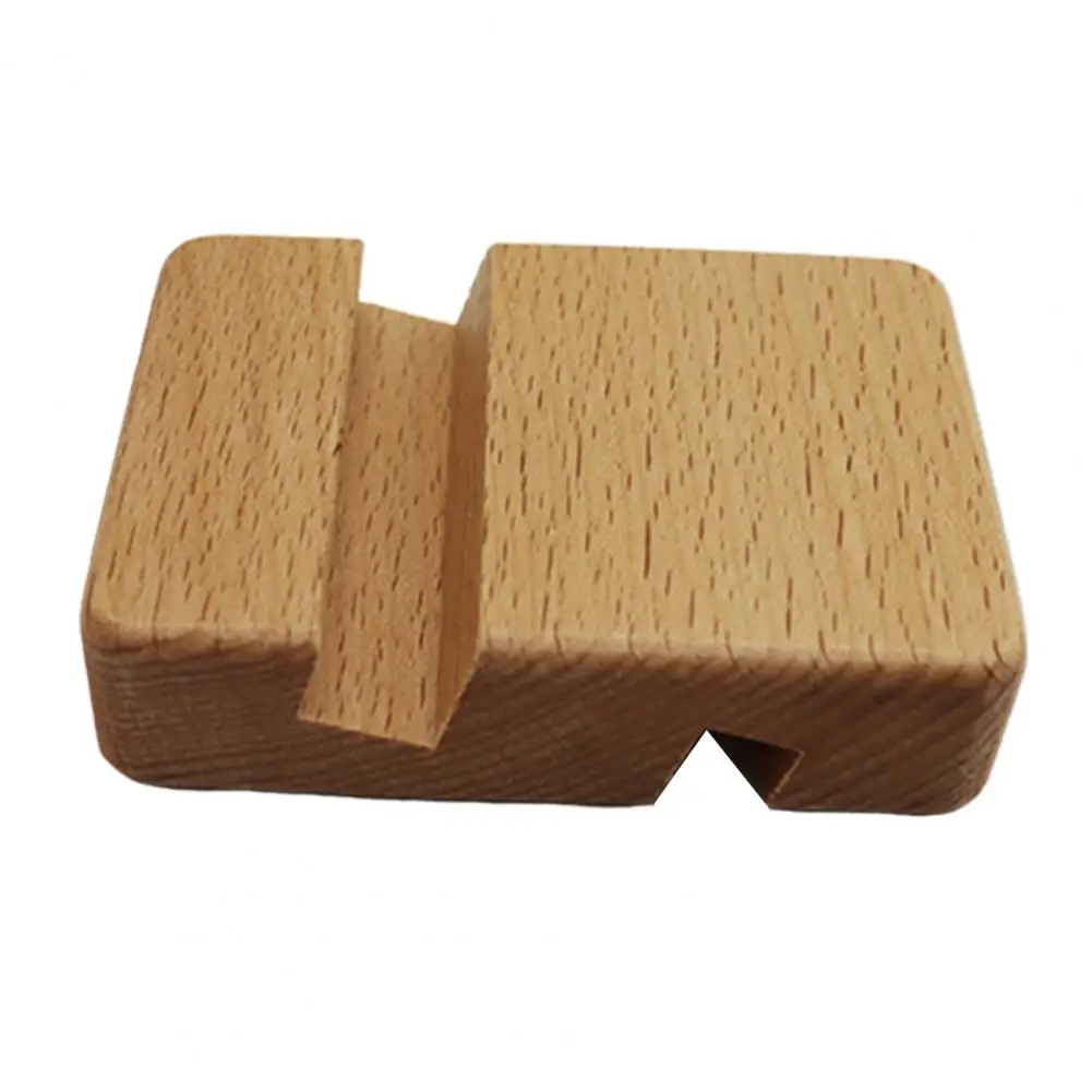 Useful-Mobile-Phone-Rack-Wooden-Mini-Cell-Phone-Holder-Beech-Wood-Chair ...