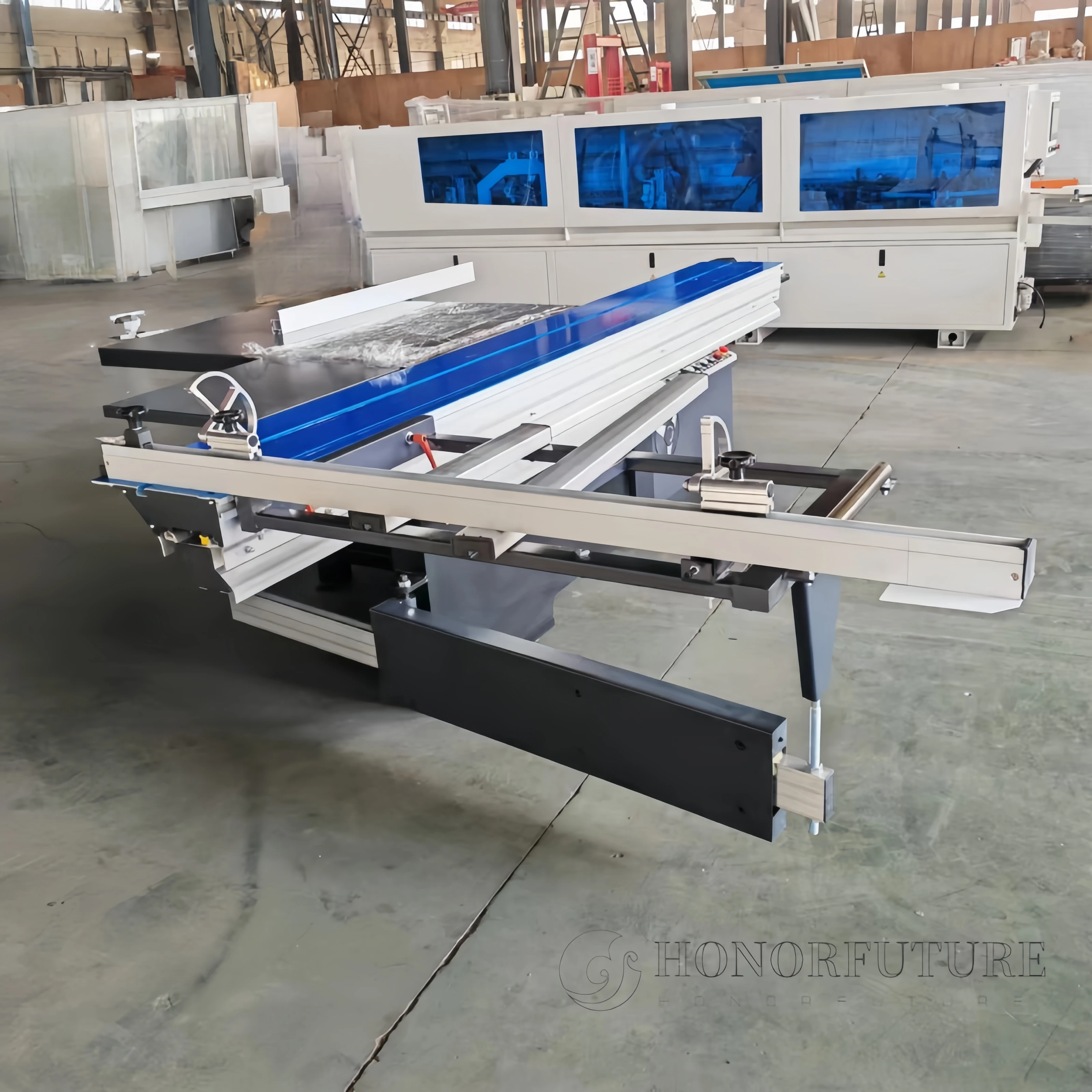 High Accurancy Woodworking Wood Cutting Sliding Panel Saw Machine ...