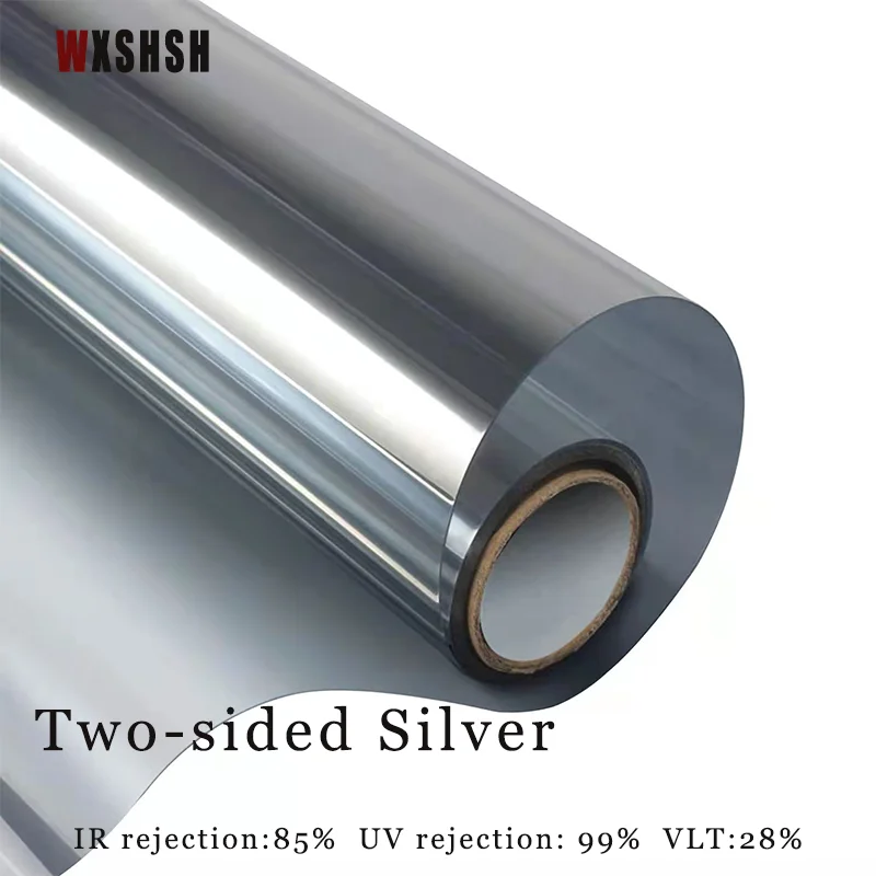 Heat-Control-Privacy-Window-Film-Mirror-Sticker-Self-Adhesive-Solar ...