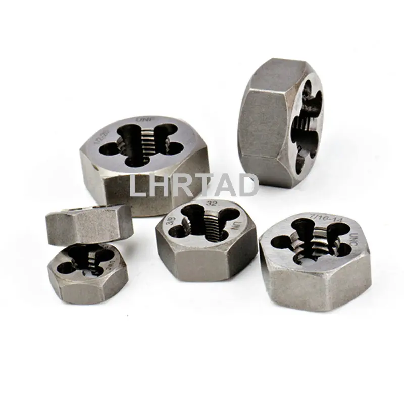 Unified-thread-hexagonal-die-nuts-UN-1-2-Right-hand-hex-cutting-thread ...