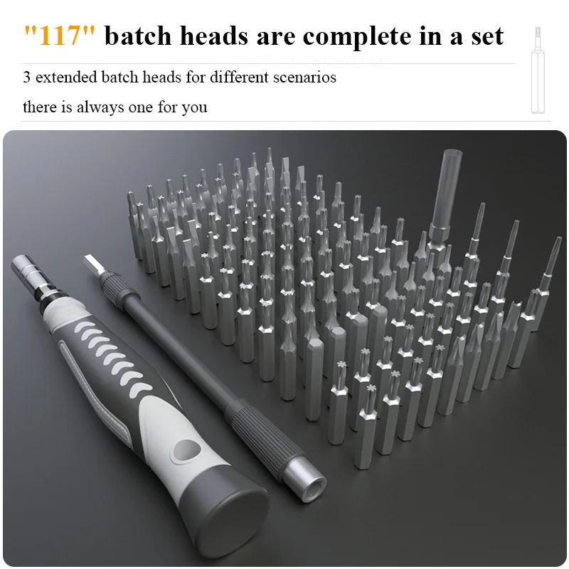 High-Precision-Screwdriver-Set-130-In-1-CR-V-Screwdrivers-Kit-117 ...