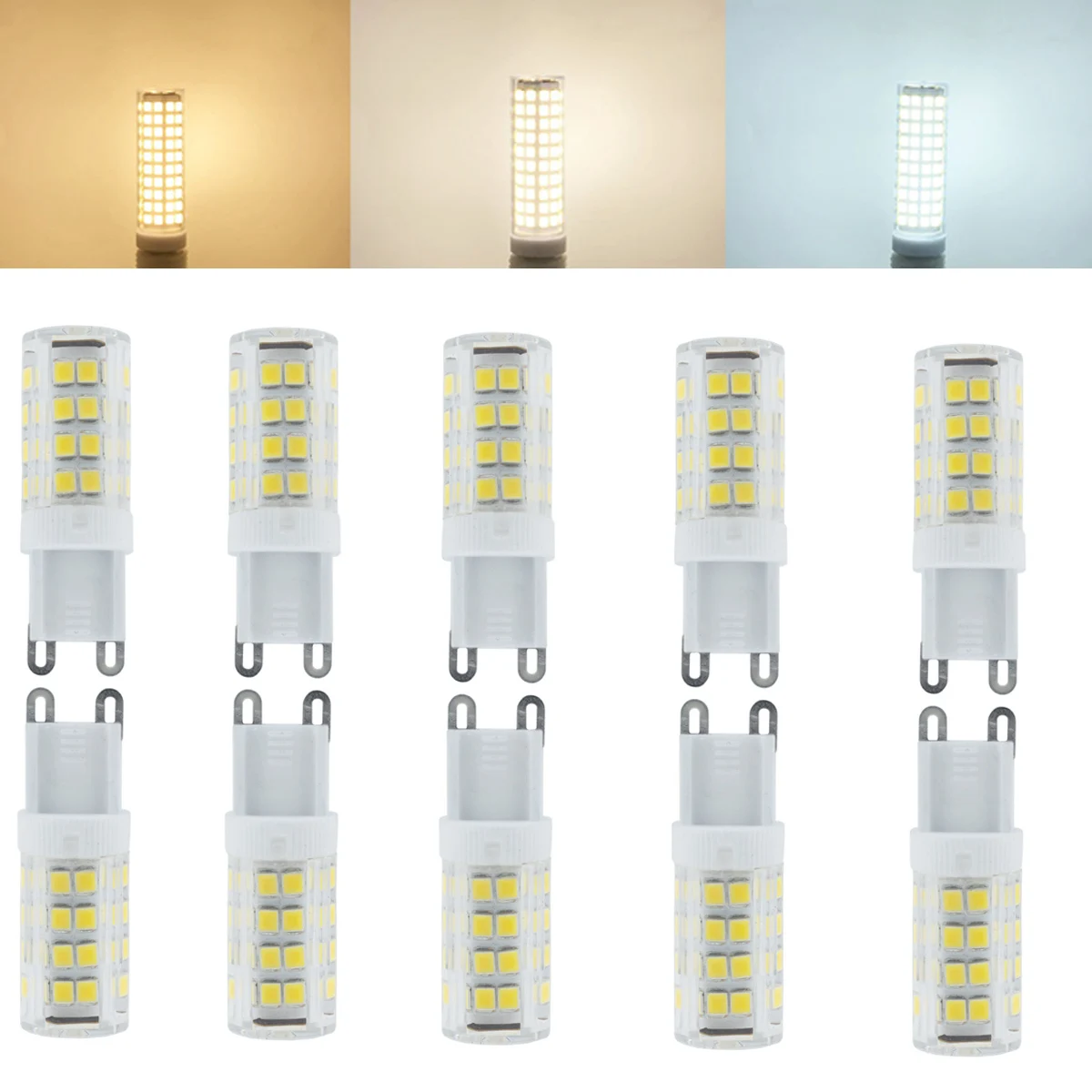 10Pcs-Mini-G9-Ceramic-LED-Bulbs-Light-Lamp-7W-9W-18W-20W-24W-2835-SMD ...