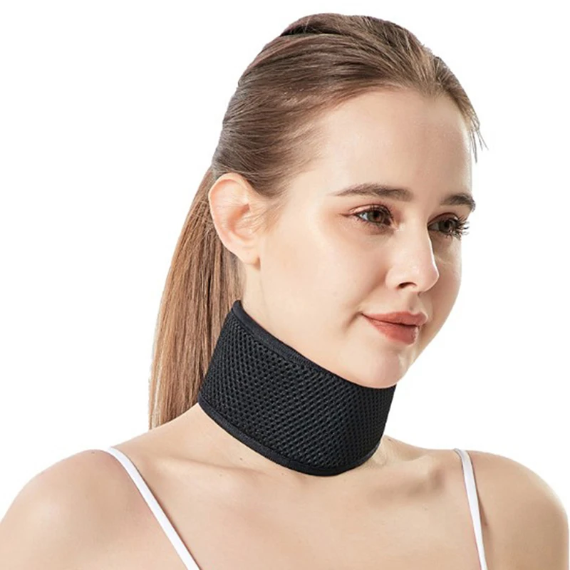 Neck-Support-Cervical-Brace-Adjustable-Cervical-Collar-Soft-Durable-for-Relieve-Cervical-Pain ...