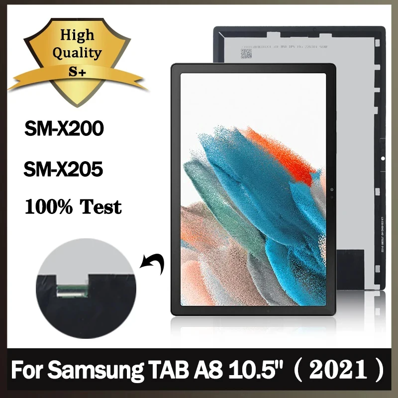 Test-f-r-samsung-tab-a8-10-5-wifi-SM-X200-x200-lcd-display-touchscreen ...