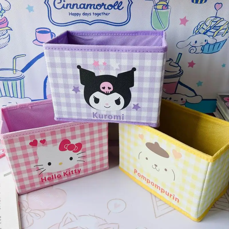Sanrio Hellokitty Kuromi My Melody Cinnamoroll Pompom Purin Cartoon Underwear Stationery Storage ...