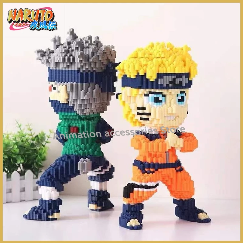 Anime Naruto Tiny Particle Building Blocks Boys and Girls Educational ...