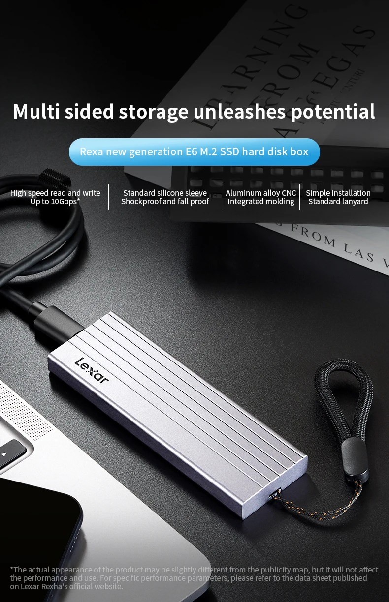 LEXAR SSD E6 M.2 NVME ENCLOSURE - NEXXCOM COMPUTERS