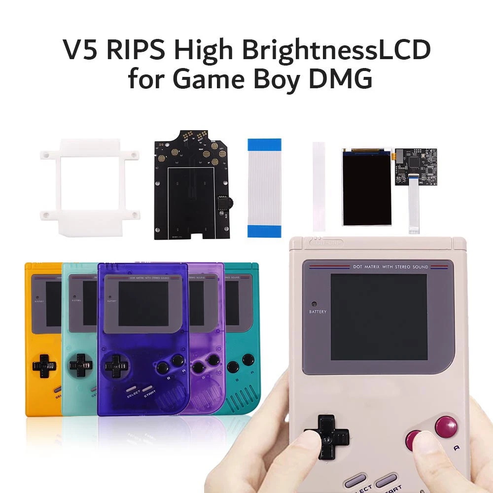 GB Classic DMG V5 Pre-cut Housing 36 Colorful Models Full Size RIPS ...