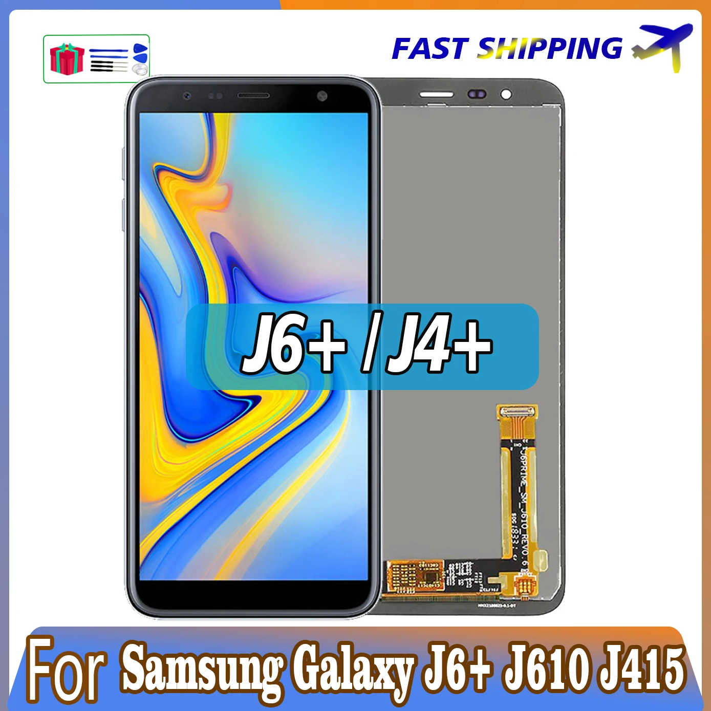 6.0'' Original For Samsung Galaxy J6+ J610 J610f J610fn Lcd Display Touch Screen Replacement For ...