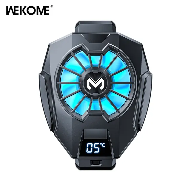 WEKOME Mobile Phone Heat Dissipator with Temperature Display, Gaming ...