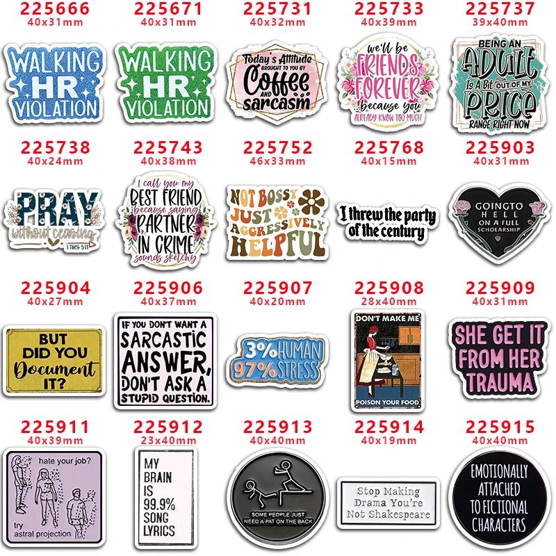 10pcs-lot-Language-Acrylic-Flatback-Planar-Resins-DIY-Gift-Crafts ...