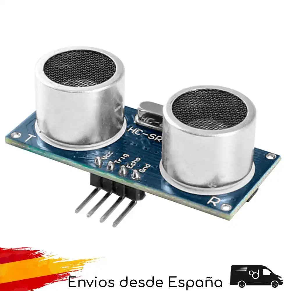 Módulo HC SR04 Sensor de Ultrasonidos Medidor Distancia Medición ...