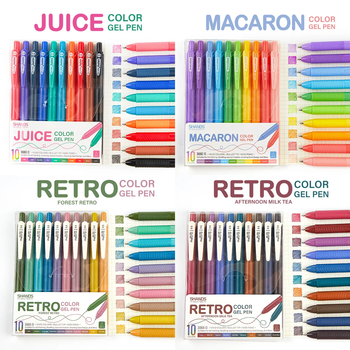 A06 Test Point: The Ultimate Guide to Using SHANDS Gel Pens for ...
