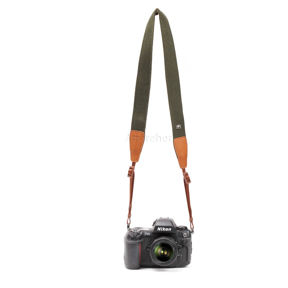 Olive-Color-Camera-Strap-Anti-Slip-Digital-SLR-Camera-Shoulder-Straps ...