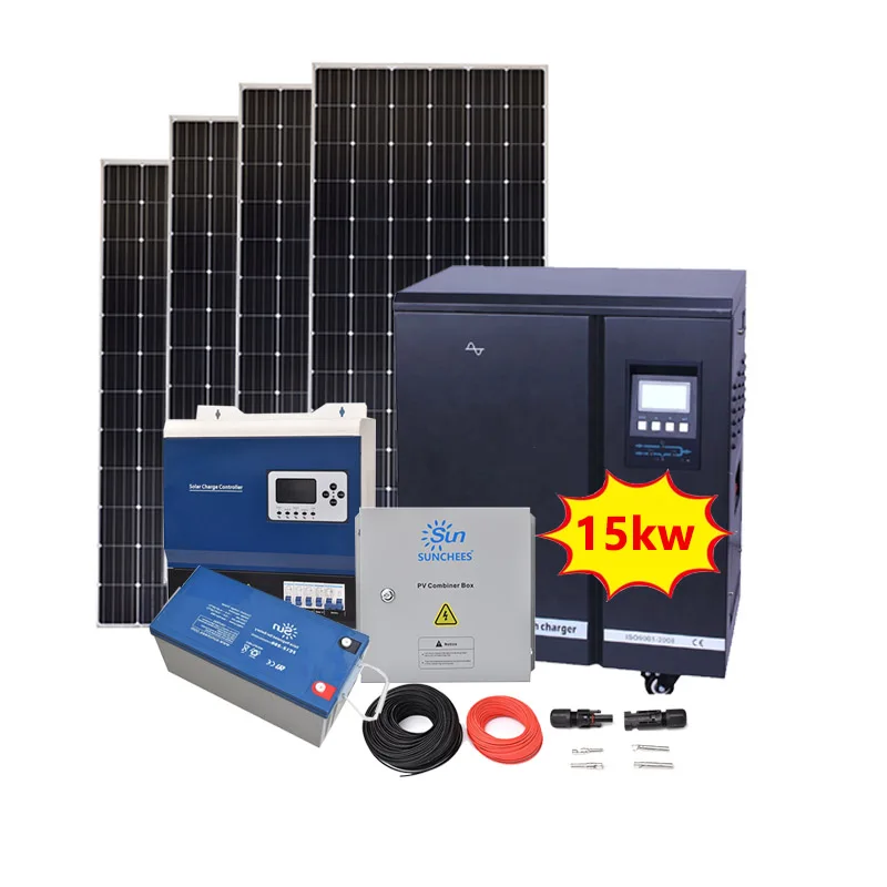 Productos de relación de energía Solar energía renovable 10kw 12kw 15kw Sistema de Panel Solar ...