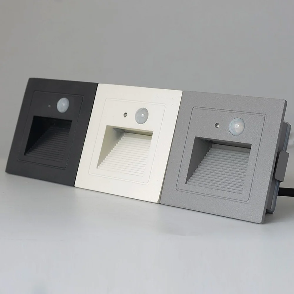 Ip65 Pir Motion Detector + Light Sensor Led Step Stair Lights Outdoor ...