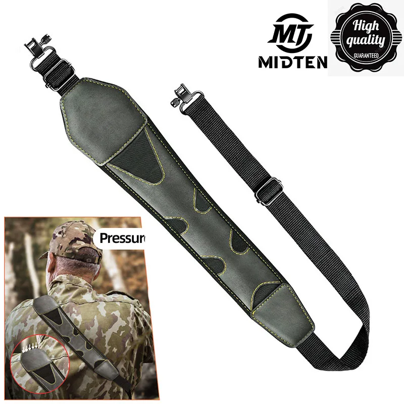 MidTen 2 Point Rifle Slings Adjustable Gun Shoulder Strap with Swivels ...