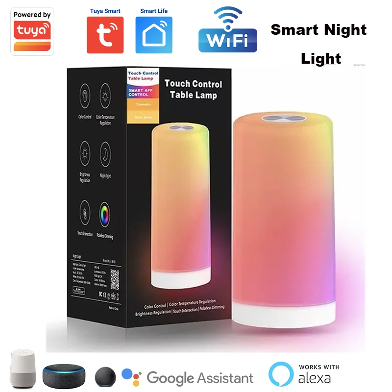Tuya-wifi-Smart-Table-Lamp-LED-Atmosphere-Lighting-Dimmable-RGB-Touch ...