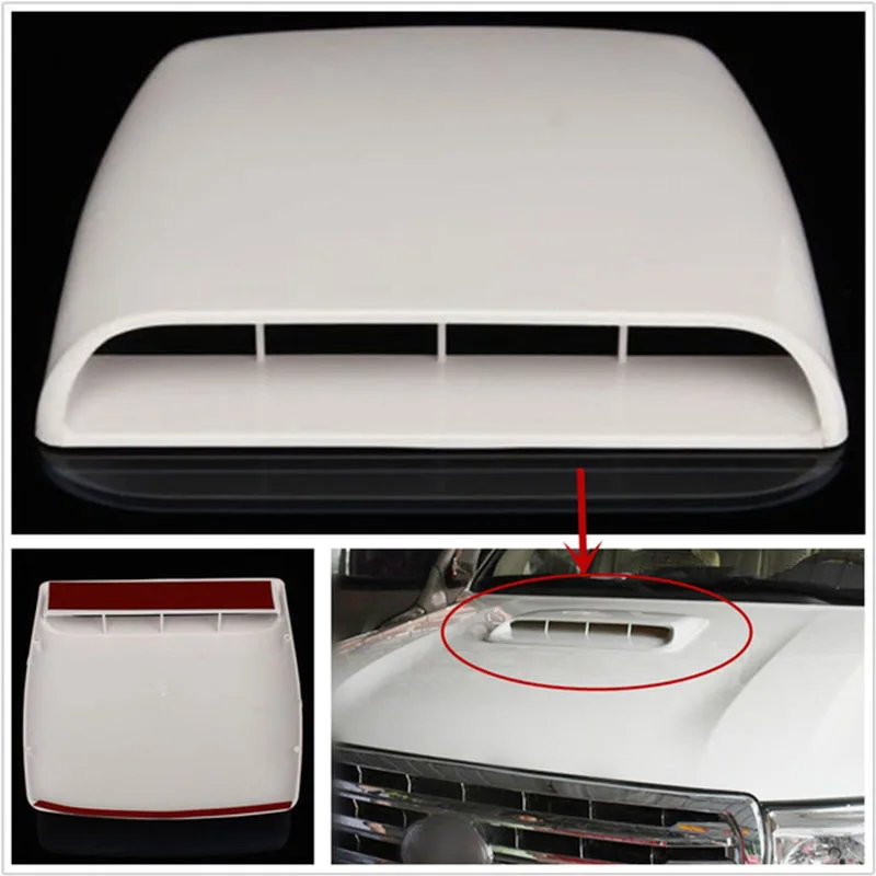1pc-Universal-Car-Air-Flow-Intake-Hood-Scoop-Vent-Bonnet-Air-Outlet ...