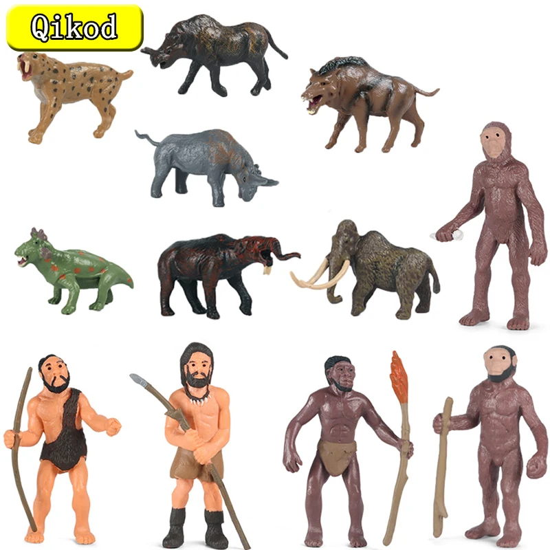 New Ancient Animals Human Evolutionary History Displays Figurines ...