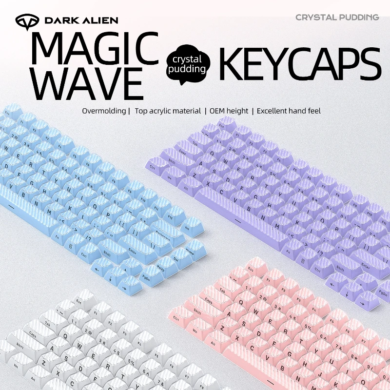 Magic Wave White Transparent Keycaps: The Hidden Gem Every Mechanical ...