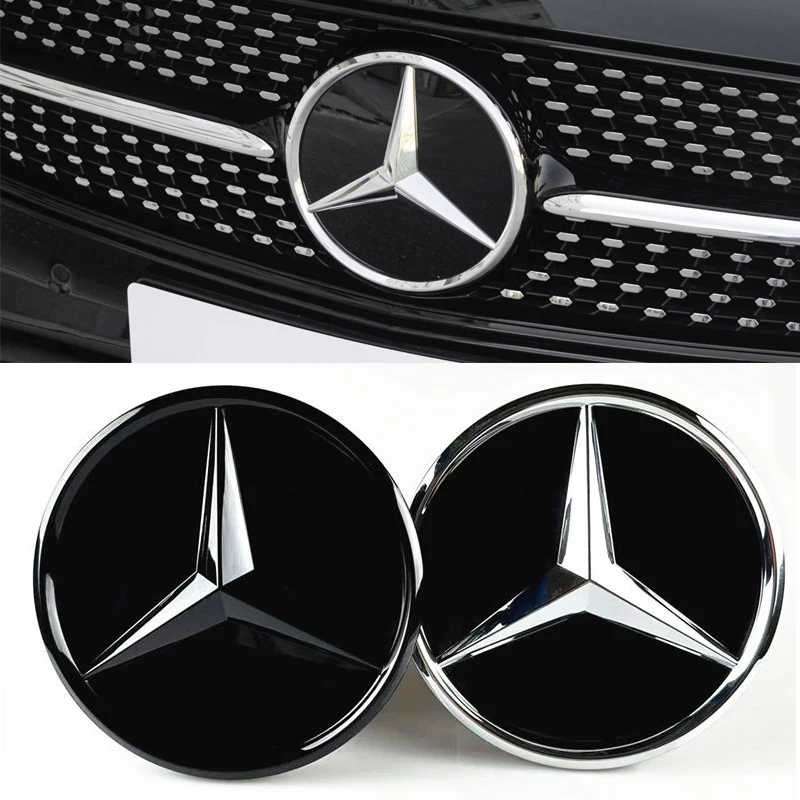 Car-Grill-Emblem-com-Star-Badge-Logo-Front-Grill-Acess-rios-para ...