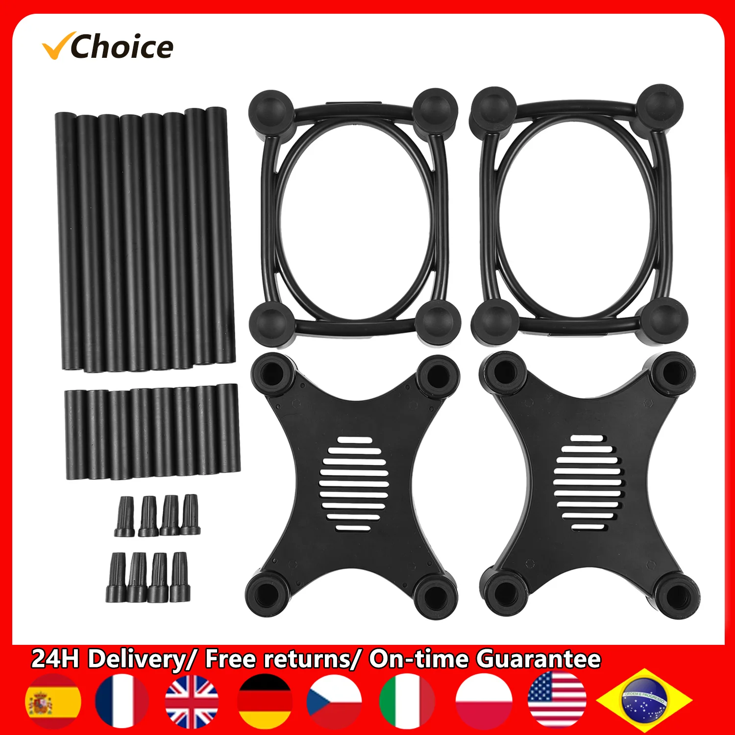 Soportes-de-altavoz-de-escritorio-soporte-de-Audio-para-Monitor ...