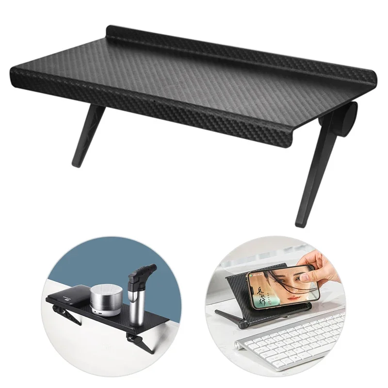 TV-Screen-Top-Shelf-Computer-Monitor-Desktop-Storage-Shelf-Adjustable ...