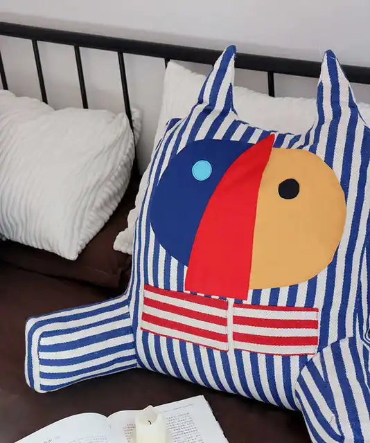 Cartoon Abstract Cushions Soft Back Rest Bed Cushion Lounge Sofa ...