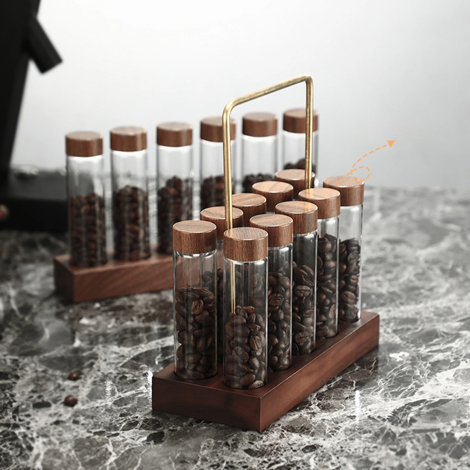 Coffee-Beans-Storage-Container-Coffee-Beans-Sub-Packed-Test-Tube-with ...