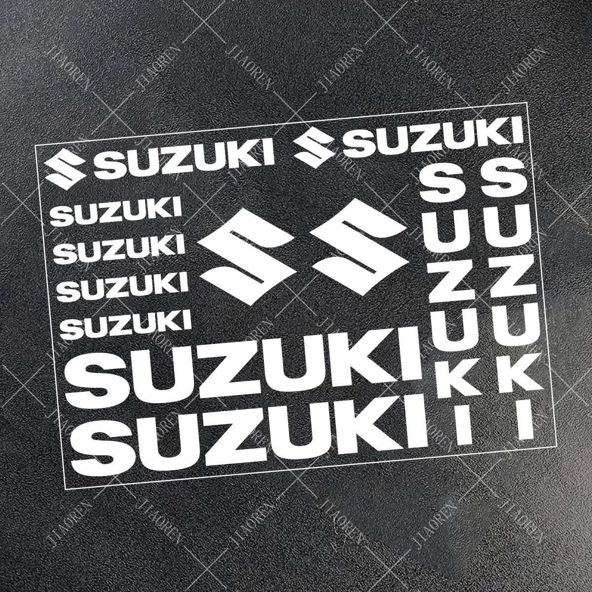 Vinyl Suzuki Sticker Logo Motorcycle Bicycle Decal Letter Kit ...