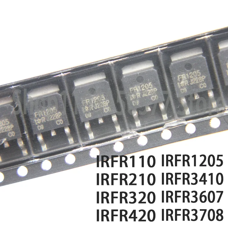 IRFR110-IRFR210-IRFR320-IRFR420-IRFR1205-IRFR3410-IRFR3607-IRFR3708-TO252-1.jpg