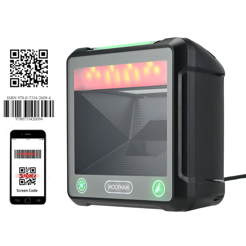 Desktop-2D-QR-Barcode-Scanner-Omnidirectional-Hands-Free-Wired-USB-Big ...