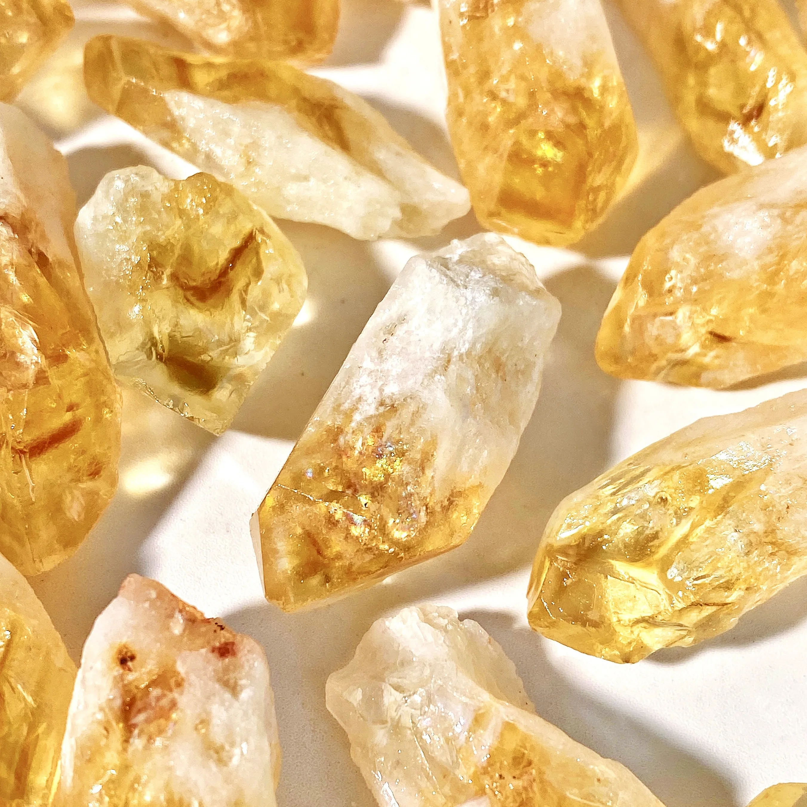 5PCS-High-Quality-Natural-Citrine-Crystal-Natural-Crystal-Raw-Stone ...