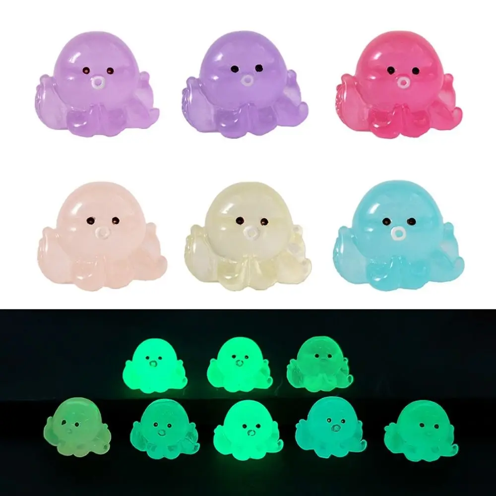 Durable-Glow-In-The-Dark-Car-Ornaments-Micro-Octopus-Resin-Octopus ...