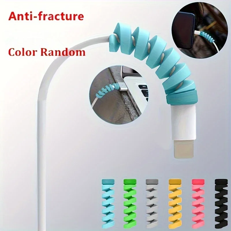 Charging Cable Protector For Phones Cable holder Ties cable winder Clip ...