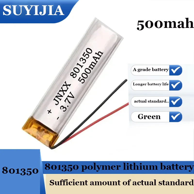 3-7V-500mAh-801350-lithium-polymer-lithium-ion-battery-suitable-for ...