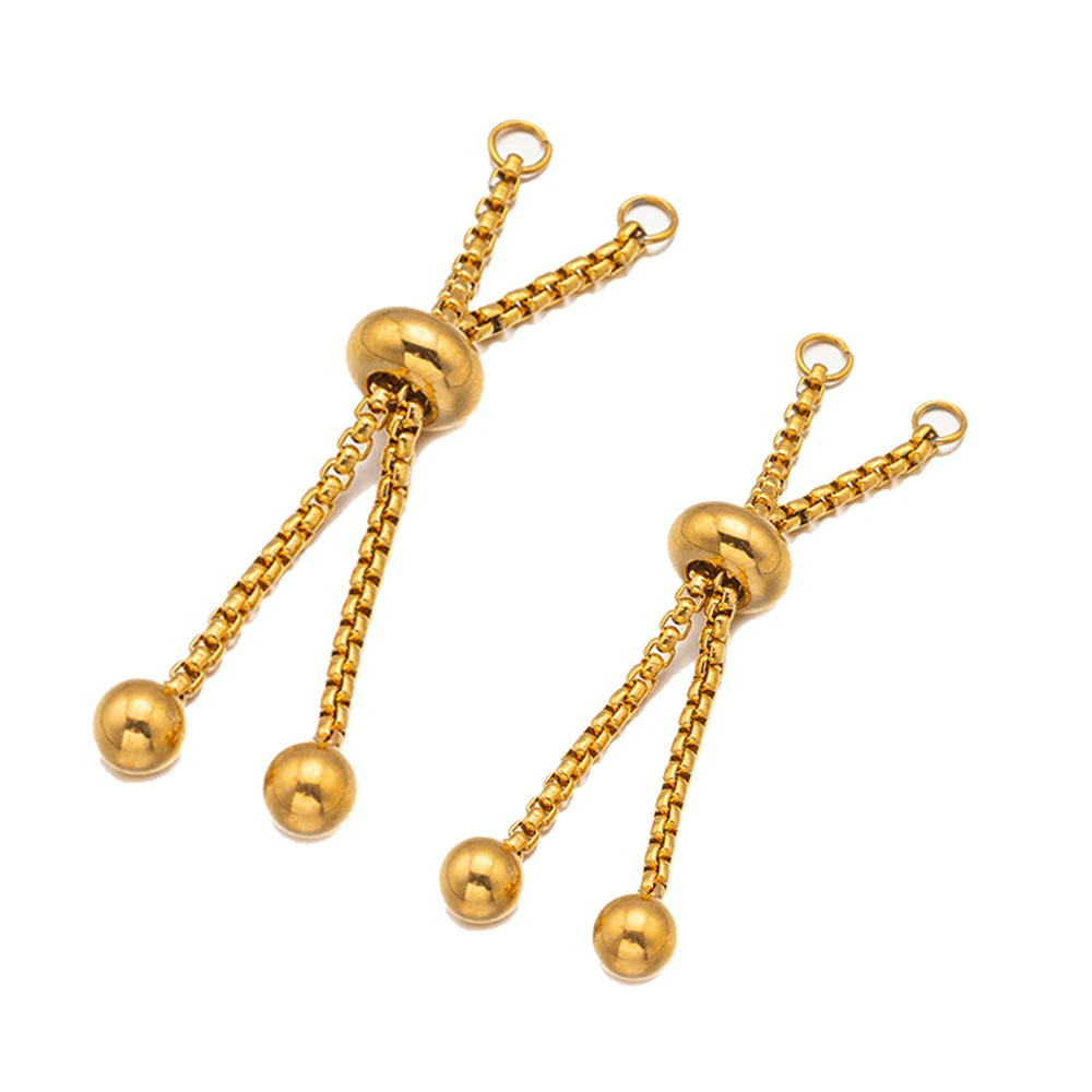 2pcs-45-50mm-Adjustable-Slider-Ring-Stainless-Steel-Bolo-Chain-Finger ...