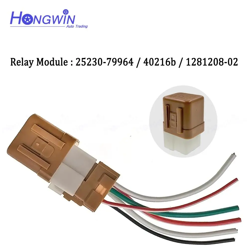 25230 79964 2523079964 25230 7996A Relay Switch Wire Connector 6 Pins ...