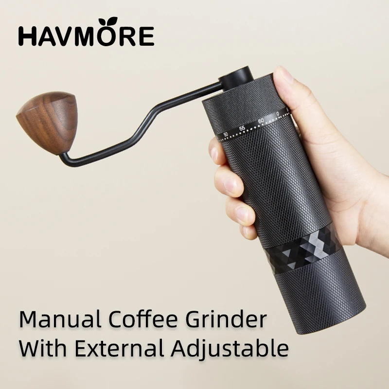 External-adjustment-hand-operated-bean-grinder-CNC-steel-grinding-core ...