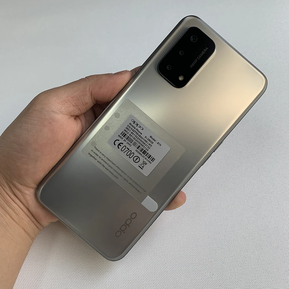 Original OPPO A93 5G Mobile Phone Dual SIM 8GB+128GB/256GB Fingerprint 6.5'' IPS LCD Screen 48MP ...