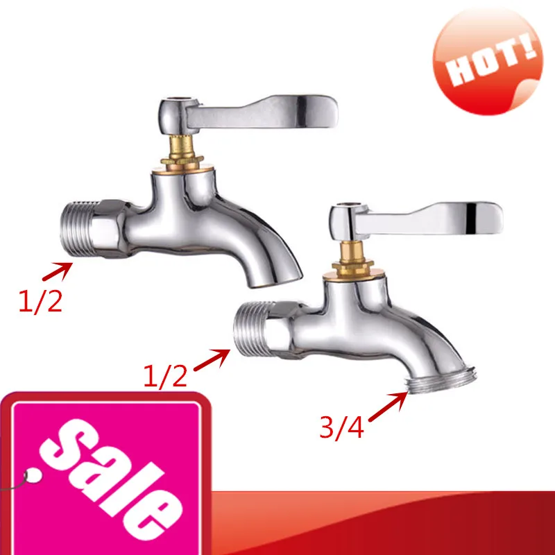 S107 G1/2" inlet tap bathroom washing machine tap outdoor garden tap ...