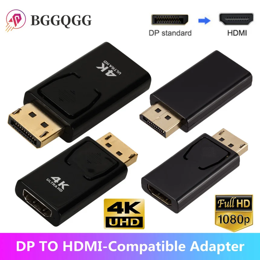 4k-1080p-displayport-para-hdmi-compat-vel-conversor-porta-de-exibi-o ...
