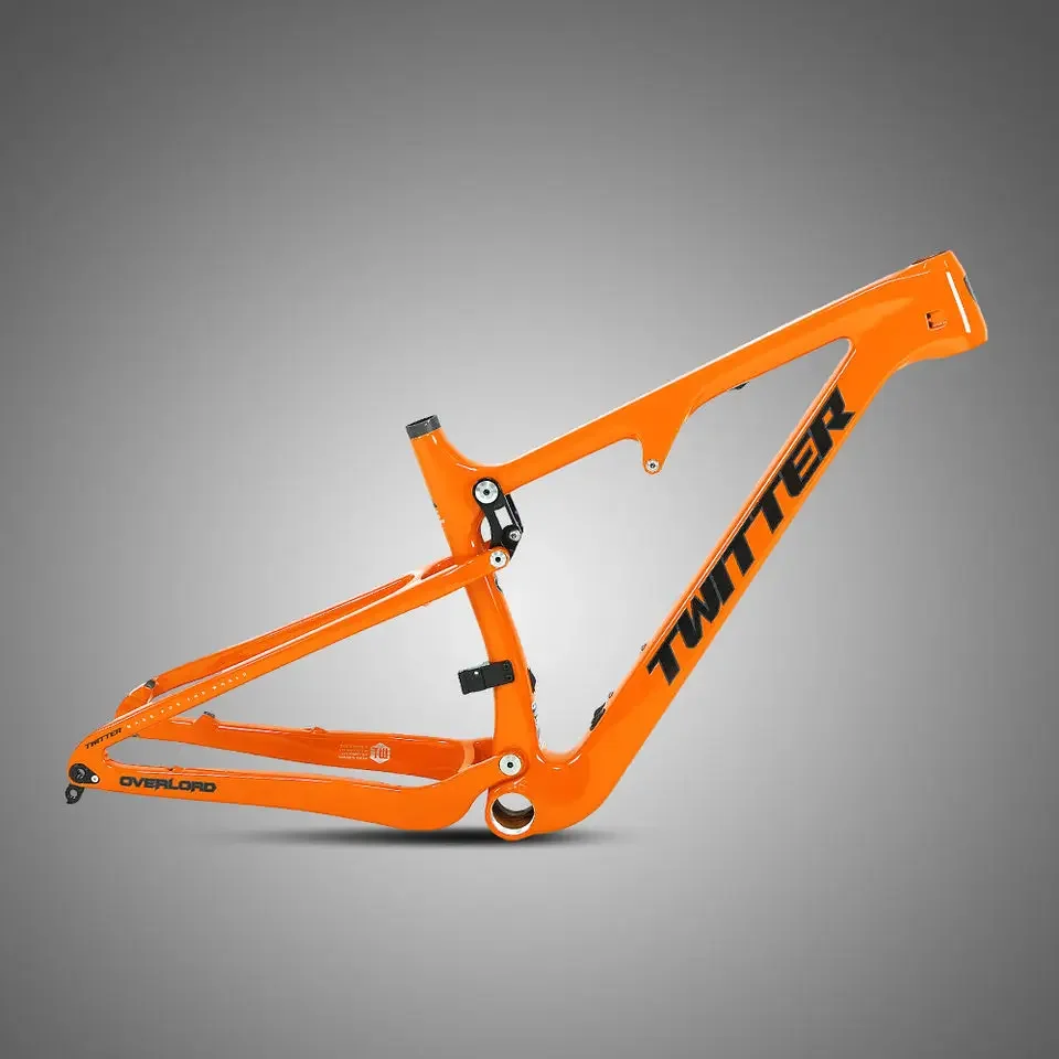 TWITTER-AM-class-full-suspension-carbon-fiber-softtail-mountain-bike ...